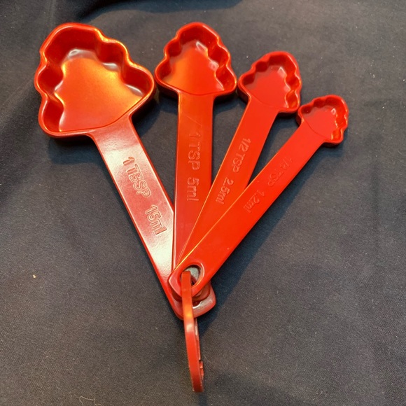 Kitchen | Christmas Tree Measuring Spoons | Poshmark
